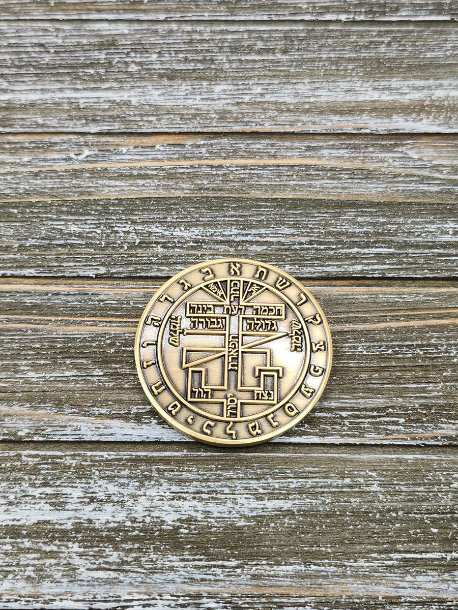 Mystical Figure Of Solomon 72 names of God – King Solomon Coin