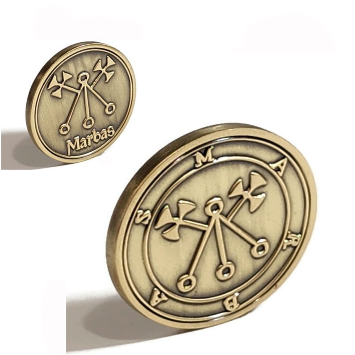MARBAS Margas Barbas demon sigil Ars Goetia – King Solomon Coin