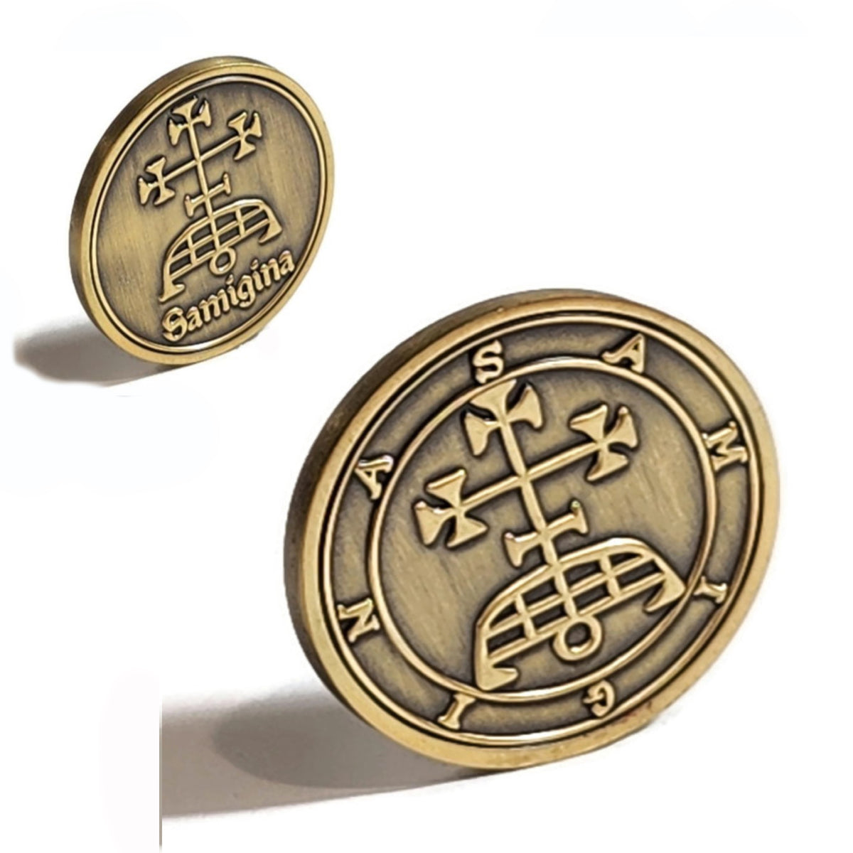 SAMIGINA Gamigin Gamygyn demon sigil Ars Goetia – King Solomon Coin