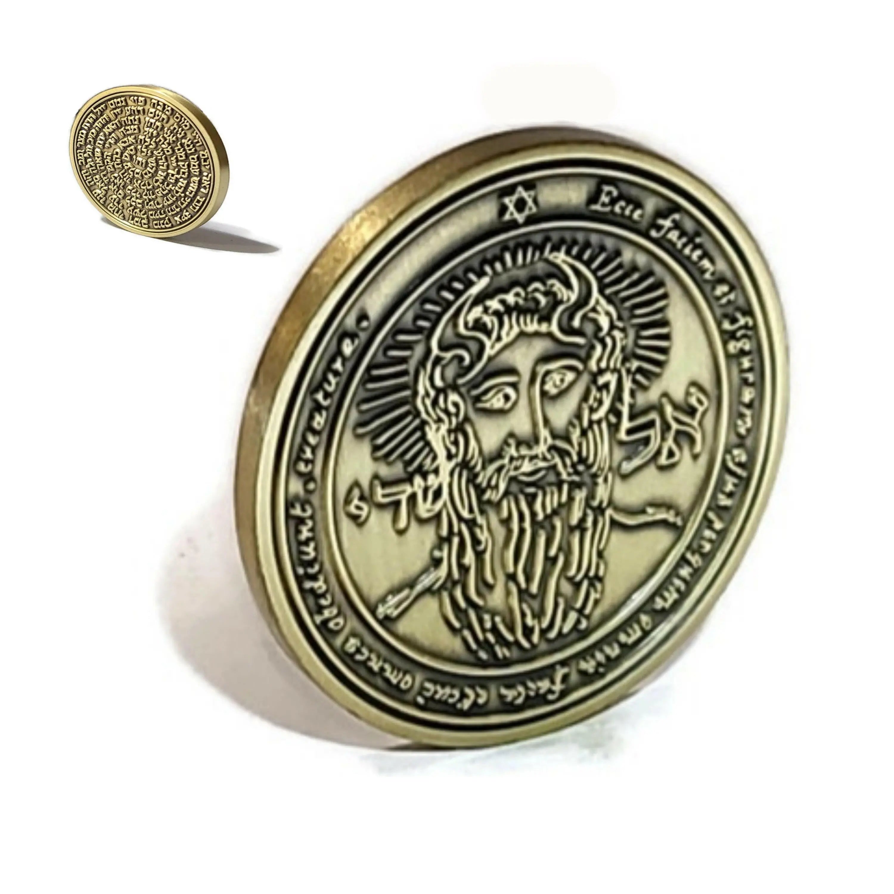 First Pentacle of the Sun El Shaddai | Divine Authority Brass – King ...